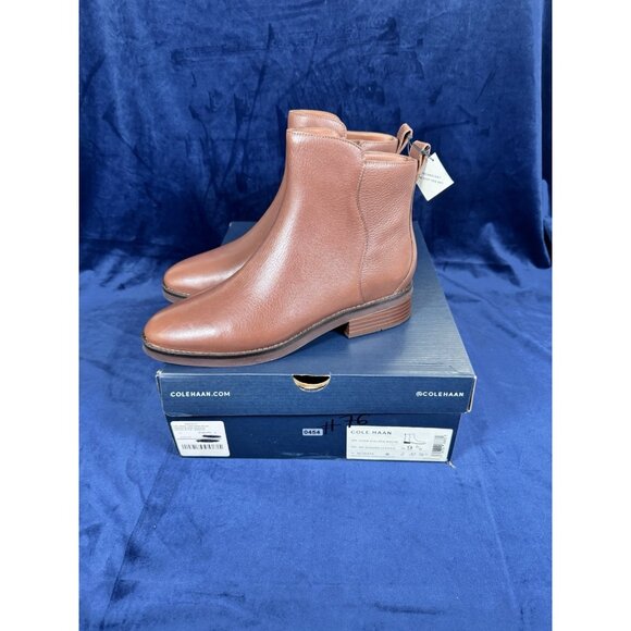 Cole Haan | Shoes | Cole Haan River Chelsea Bootie Boot Brown Womens ...